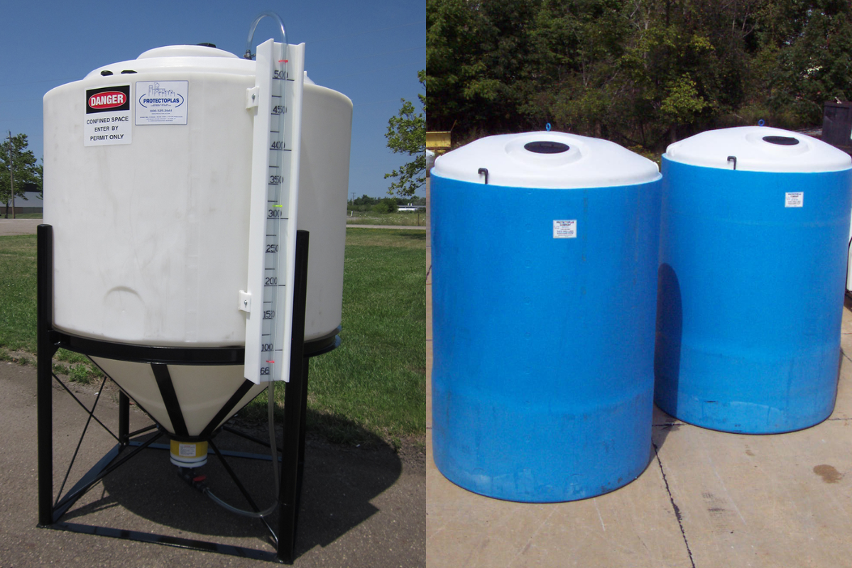 Double & Triple Wall Containment Tanks - Protectoplas